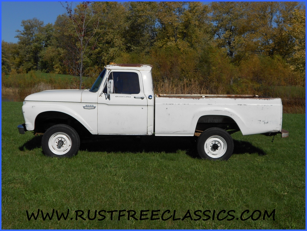 1966 F250 Custom Cab original survivor 352 4 speed